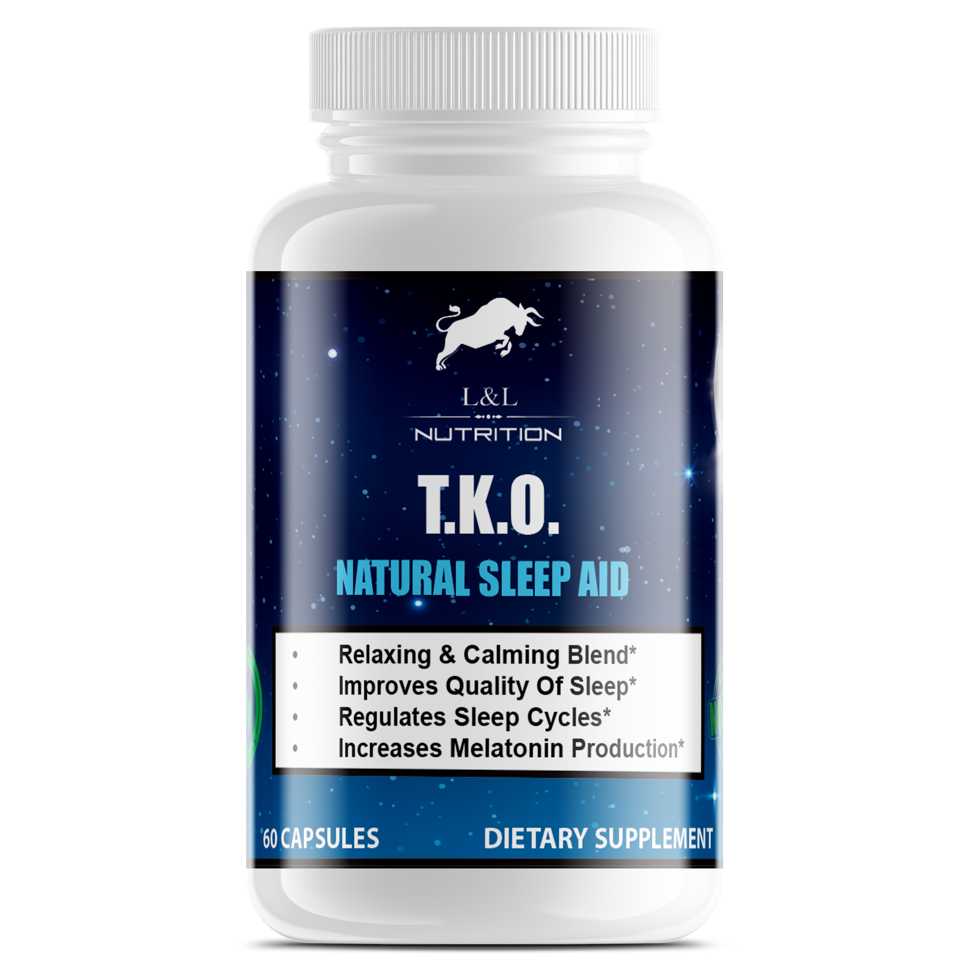 T.K.O Natural Sleep Aid Capsules – L&L Nutrition Supplements